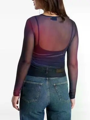Desigual Gradient Mesh Top