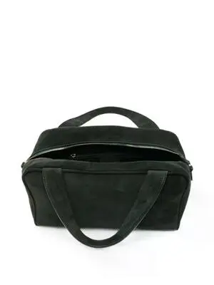 Liviana Conti Suede Top-handle Tote Bag