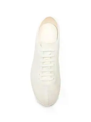 THE ROW Clement Leather Sneakers