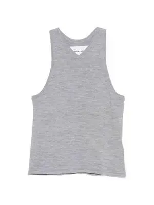 EMERSON RENALDI Sleeveless V-neck T-shirt