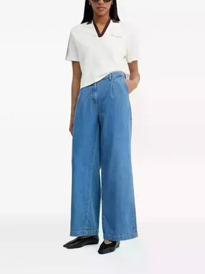 Marc O'polo Pleated Wide-leg Jeans