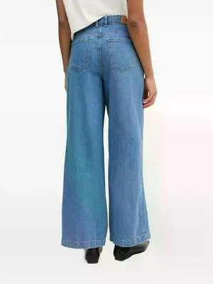 Marc O'polo Pleated Wide-leg Jeans