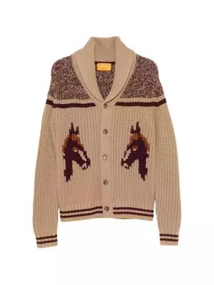 Guest In Residence Rodeo Cardigan - Neutrals