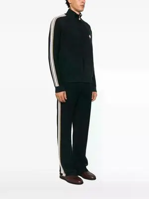 Casablanca Logo-patch Zip-up Sweater