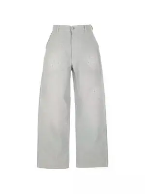 MAISON MARGIELA Paint-splatter Wide-leg Trousers