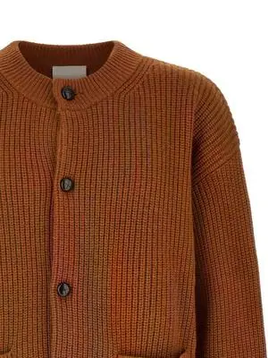 MARANT Mael Ribbed-knit Cardigan
