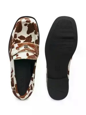 Hugo Semi-squared Loafers With Tonal Hardware