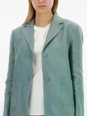 Max Mara Socrates Pocket Blazer - Blue