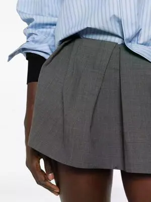 SHUSHU/TONG Pleated Mini Skirt