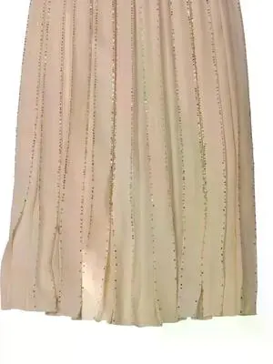 Valentino Garavani Sequin-embellished Pleated Skirt
