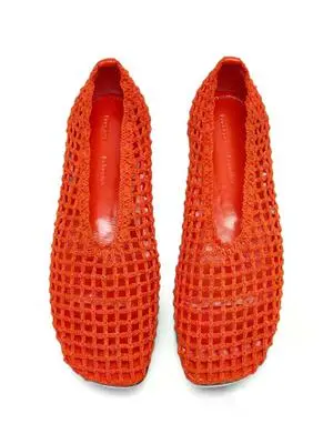 Proenza Schouler Crochet Ballet Flats