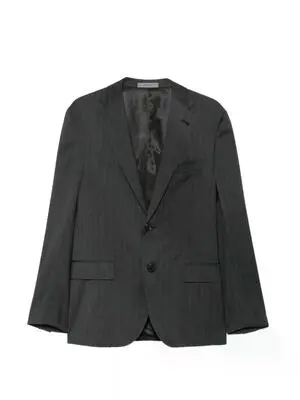 Corneliani Pinstripe-pattern Single-breasted Suit - Grey