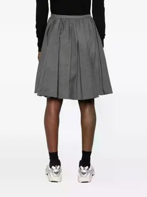 SHUSHU/TONG Pleated Midi Skirt