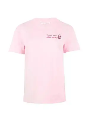 MC2 SAINT BARTH Emilie Embroidered T-shirt - Pink