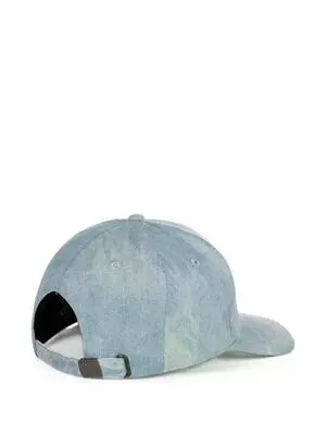 GAELLE PARIS Logo-plaque Denim Hat