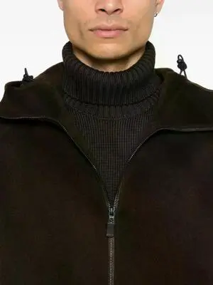 Aspesi Super Doppel Hooded Zip-up Coat