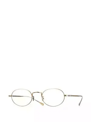 EYEVAN7285 197 Oval-frame Glasses - Gold