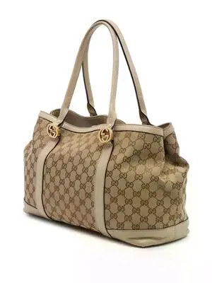 Gucci 2016-2026 Gg Canvas Miss Gg Tote Bag - Neutrals