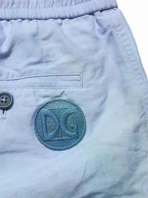 Dolce & Gabbana Drawstring Linen Shorts