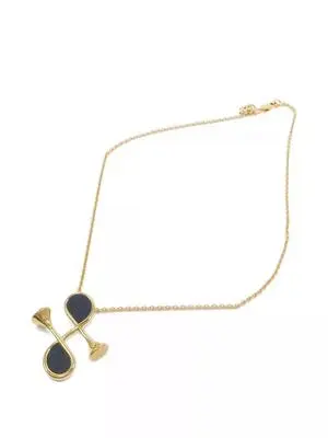 Hermès H-pendant Necklace - Gold