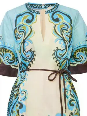ALEMAIS Natalia Printed Mini Dress