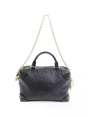 LOUIS VUITTON Petite Malle Souple Empreinte-monogram Shoulder Bag