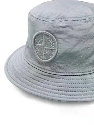 Stone Island Logo-patch Bucket Hat