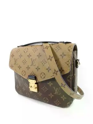 LOUIS VUITTON Pochette Metis Monogram-reverse Shoulder Bag - Brown