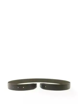 Hermès Reversible Leather Belt Strap - Brown