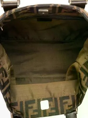 Fendi 2000-2010 Zucca Canvas Handbag