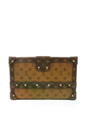 LOUIS VUITTON Petite Malle Monogram Reverse Shoulder Bag
