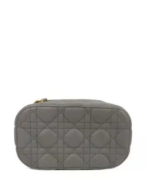 Dior Cannage Vanity Case Tote Bag