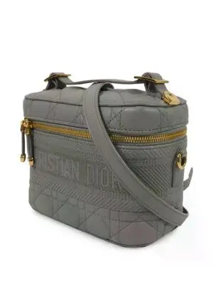 Dior Cannage Vanity Case Tote Bag