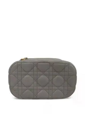 Dior Cannage Vanity Case Tote Bag