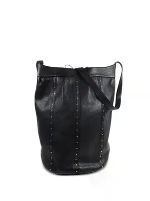 Celine Studded Leather Bucket Bag