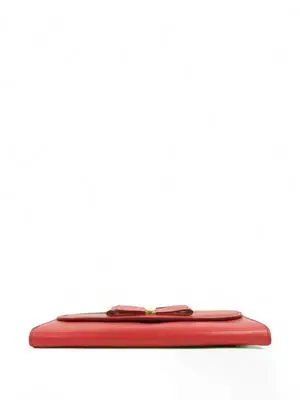 FERRAGAMO Vara Bow Leather Wallet