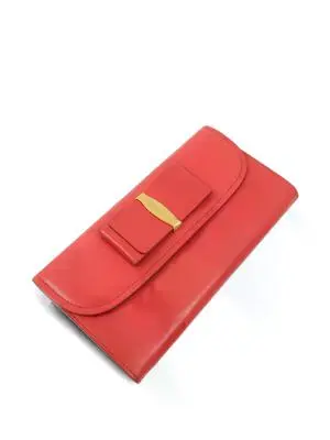 FERRAGAMO Vara Bow Leather Wallet