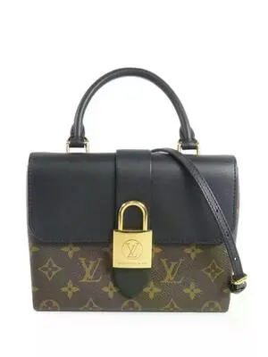 LOUIS VUITTON Locky Bb Monogram Handbag - Brown