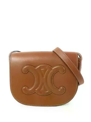 Celine Folco Cuir Triomphe Mini Bag - Brown