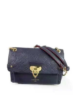 LOUIS VUITTON Pm Vavin Monogram Empreinte Shoulder Bag - Blue