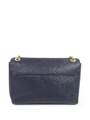 LOUIS VUITTON Pm Vavin Monogram Empreinte Shoulder Bag - Blue