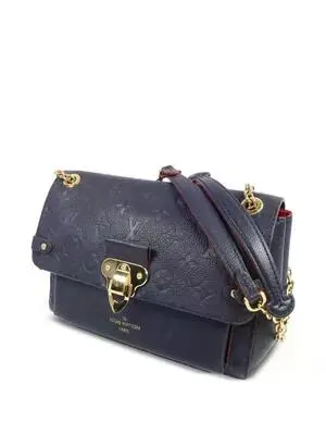 LOUIS VUITTON Pm Vavin Monogram Empreinte Shoulder Bag - Blue