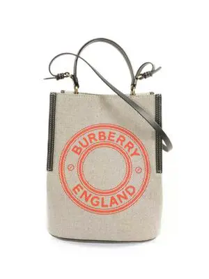 Burberry Small Peggy Logo-print Bucket Bag