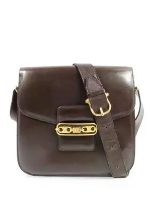 Celine Triomphe Shoulder Bag - Brown