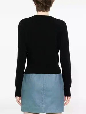 N.peal Covered Button Cashmere Cardigan