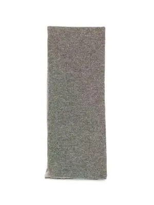 N.peal Two-tone Cashmere Scarf - Grey