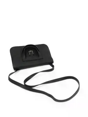 Hermès Halzan Leather Shoulder Bag