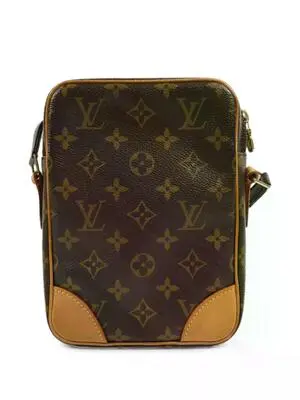 LOUIS VUITTON Danube Monogram Canvas Messenger Bag