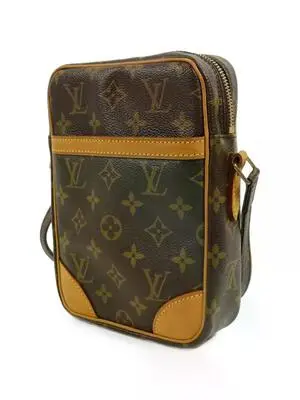 LOUIS VUITTON Danube Monogram Canvas Messenger Bag