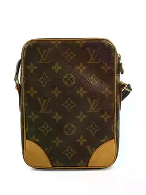 LOUIS VUITTON Danube Monogram Canvas Messenger Bag